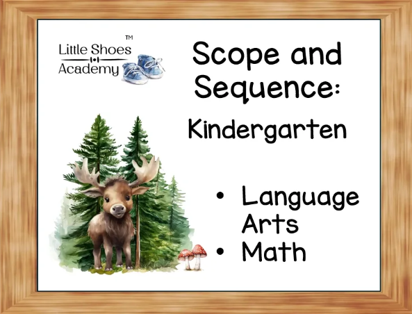 Kindergarten Scope and Sequence – Little Shoes Academy